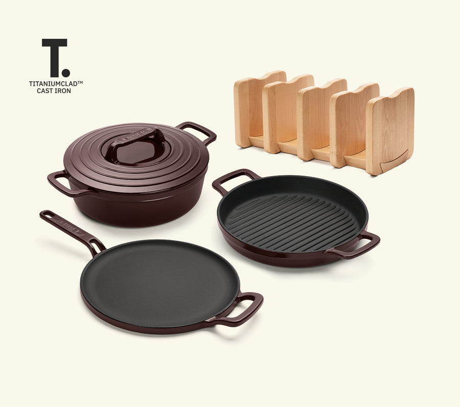 Shop Ti Enamel Cast Iron Cookware Set of 3 Online | Ember Cookware